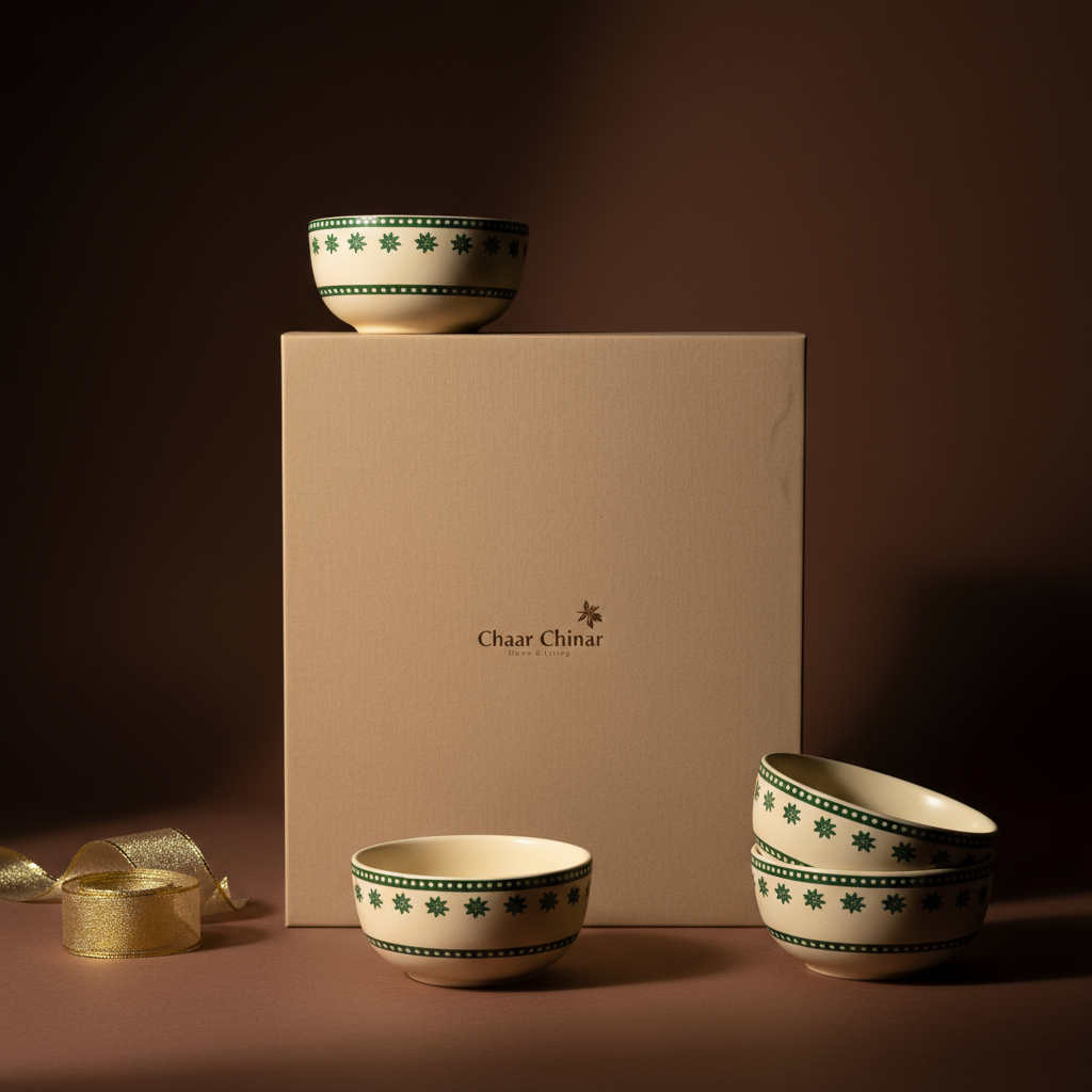 Tarangan Snack Bowl Gift Set – Chaar Chinar